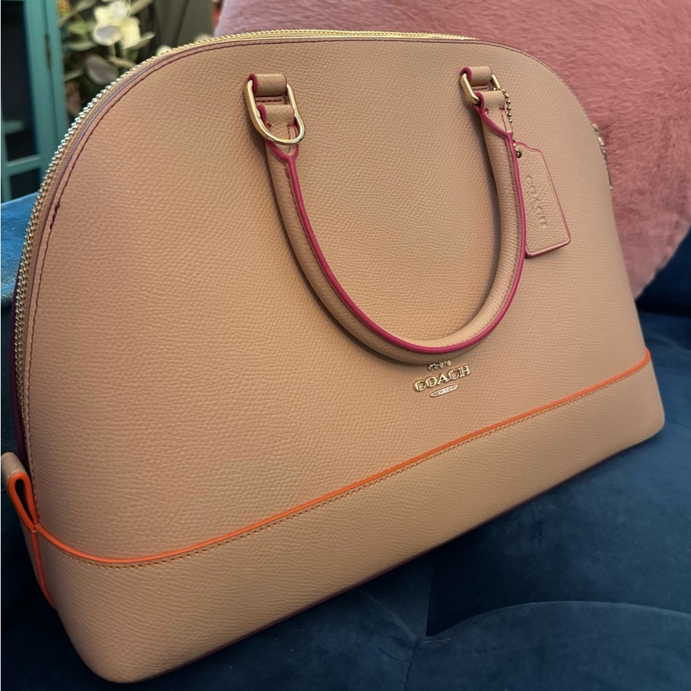 Coach Sierra Satchel In Multi Edgepaint Leather /Cros… - Gem